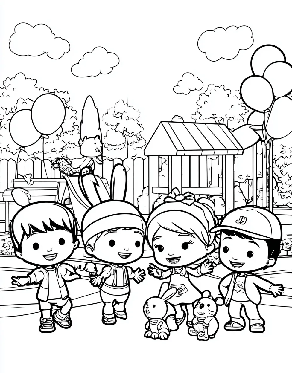 Fun JJ Cocomelon Coloring Pages for Kids to Enjoy - Free Coloring Page ...