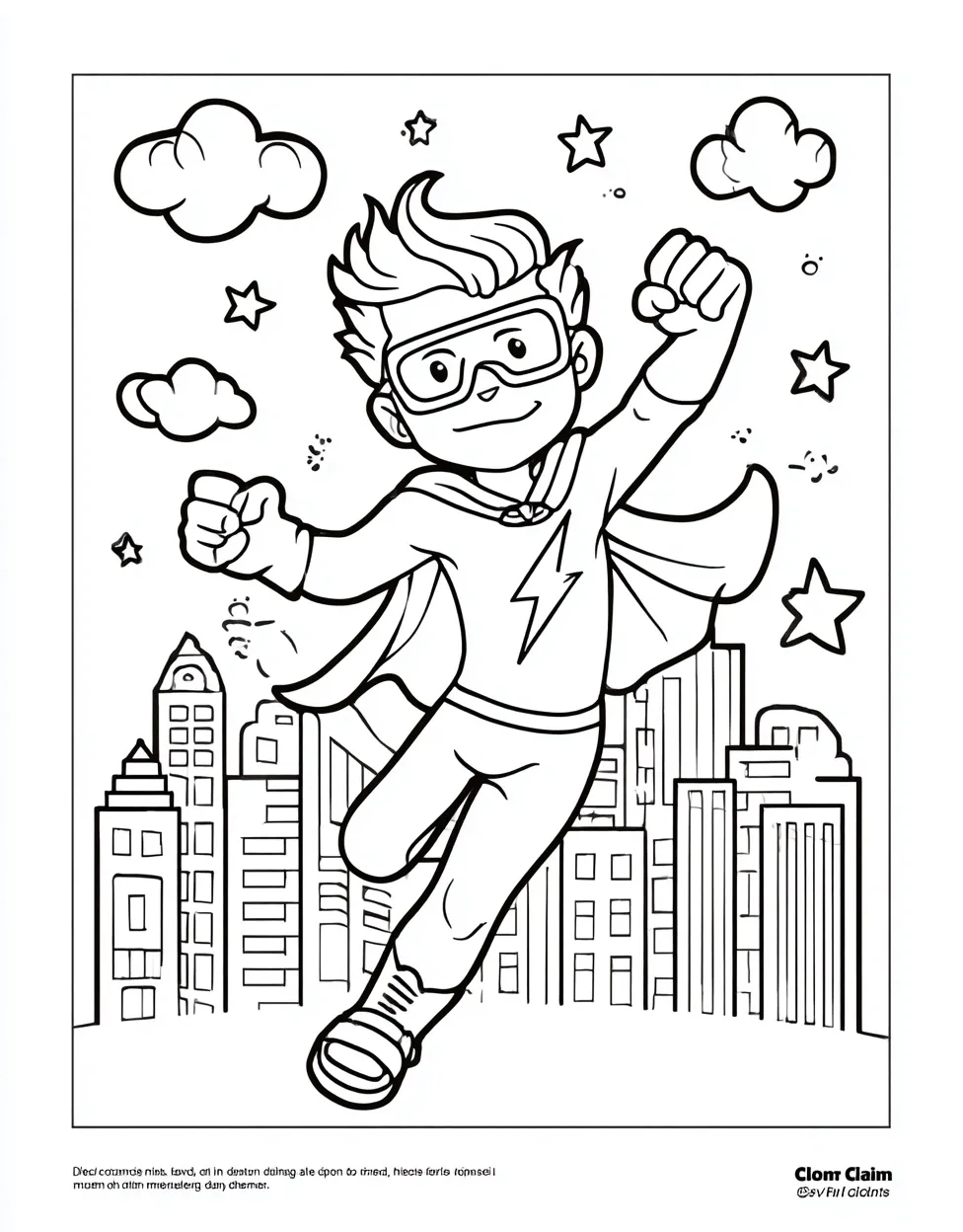 Adventurous Flash Superhero Coloring Pages for Children - Free Coloring ...