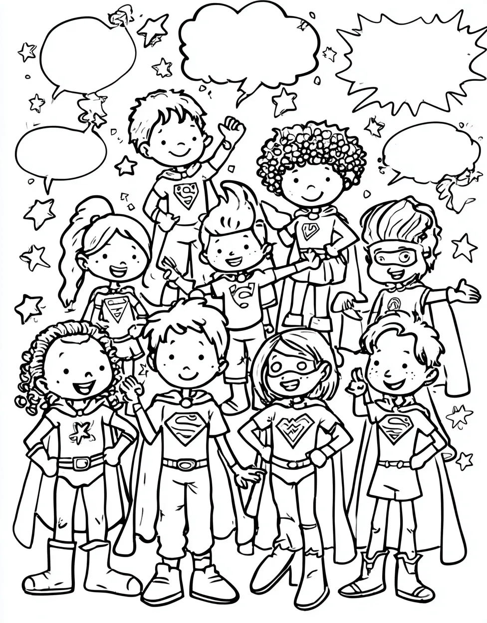 Explore Childrens Superhero Coloring Pages Today - Free Coloring Page ...