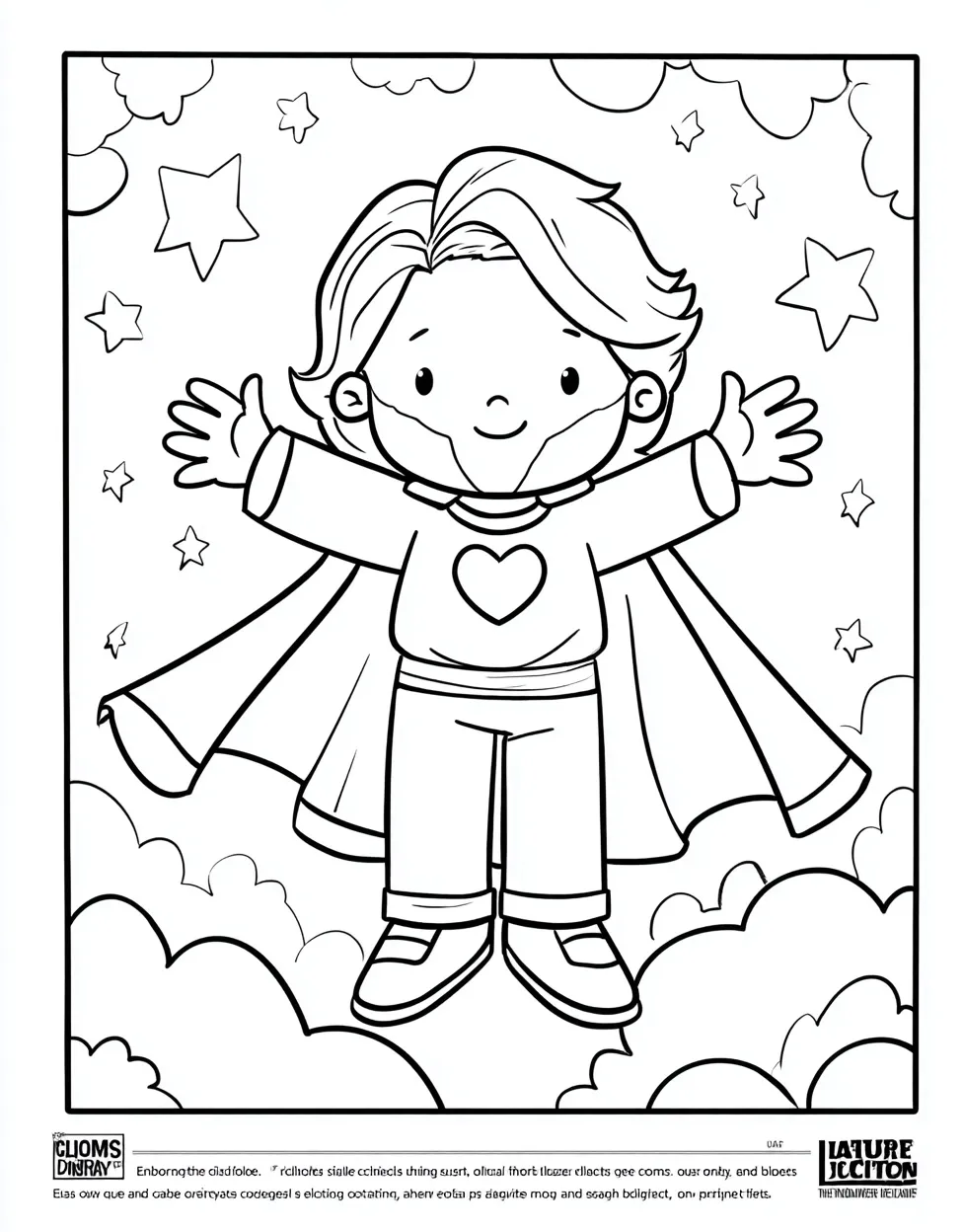 Free Printable Jesus is My Superhero Coloring Page - Free Coloring Page ...