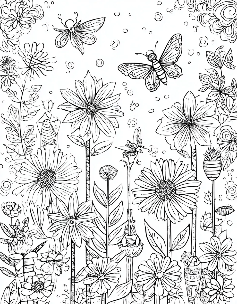 Medium Difficulty Daisy Meadows Fairy Coloring Pages - Free Coloring ...
