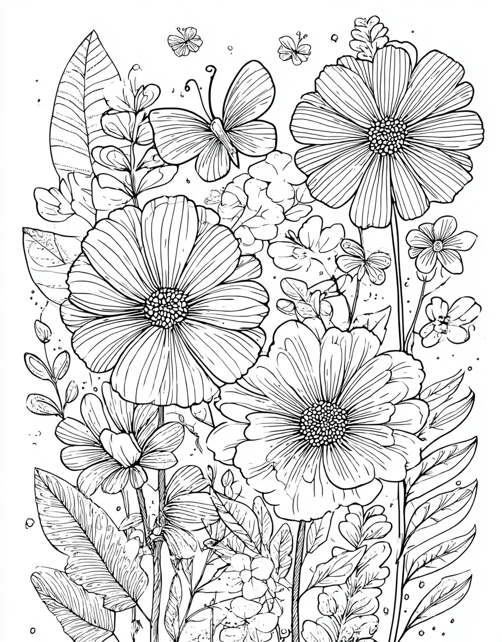 Whimsical Fairy Scenes in Daisy Meadows Coloring Pages - Free Coloring ...