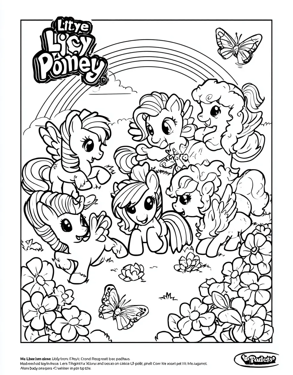 Engaging MLP G3 Coloring Page for Creative Kids - Free Coloring Page ...