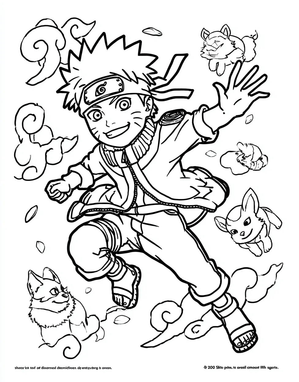 Engaging Naruto Pain Coloring Pages for Kids - Free Coloring Page ...