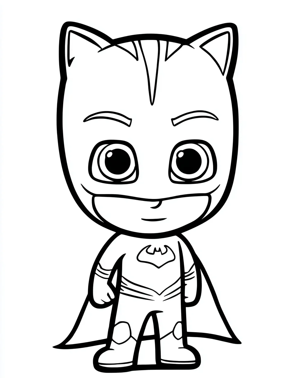 Fun and Easy PJ Masks Coloring Pages for Little Kids - Free Coloring ...