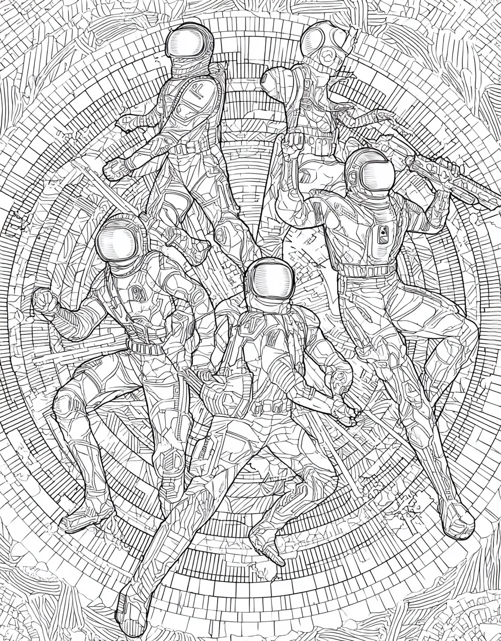 Challenging Among Us Sus Coloring Pages for Adults - Free Coloring Page ...