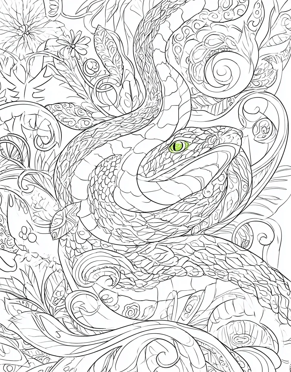 Unique Envy Coloring Page from Inside Out 2 - Free Coloring Page ...