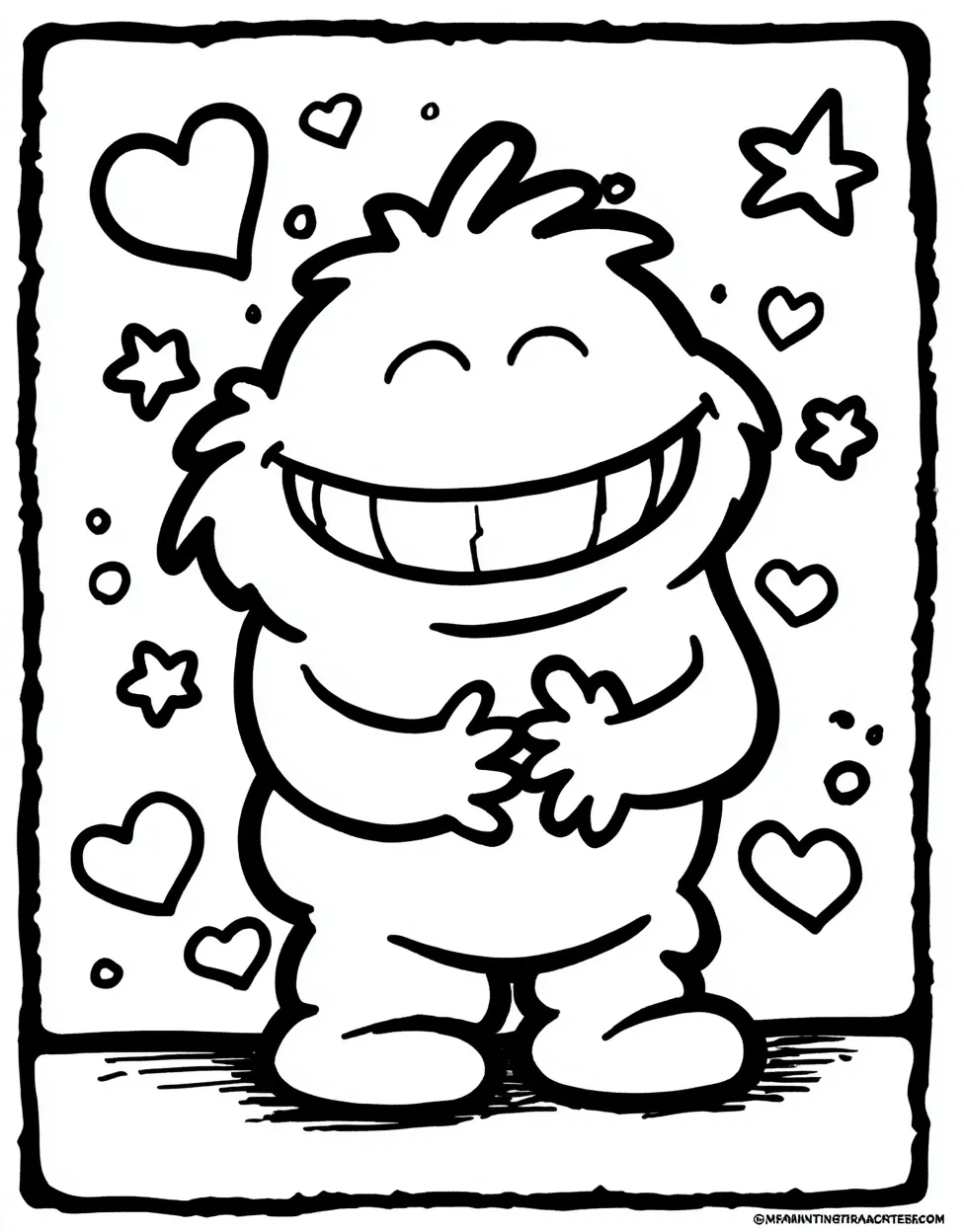 Fun Unspeakable Coloring Pages for Toddlers - Free Coloring Page ...