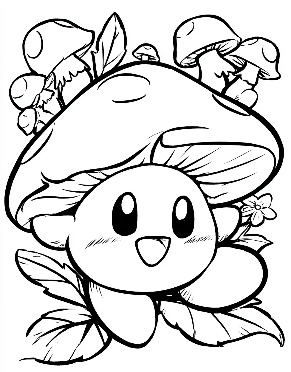 Adorable Korok Character Coloring Activity for Kids - Free Coloring ...