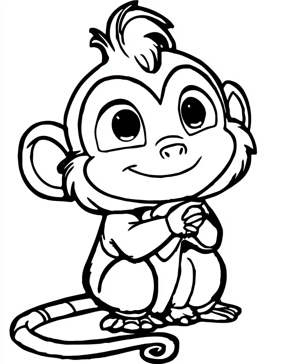Engaging Pascal from Tangled Coloring Sheet for Toddlers - Free ...
