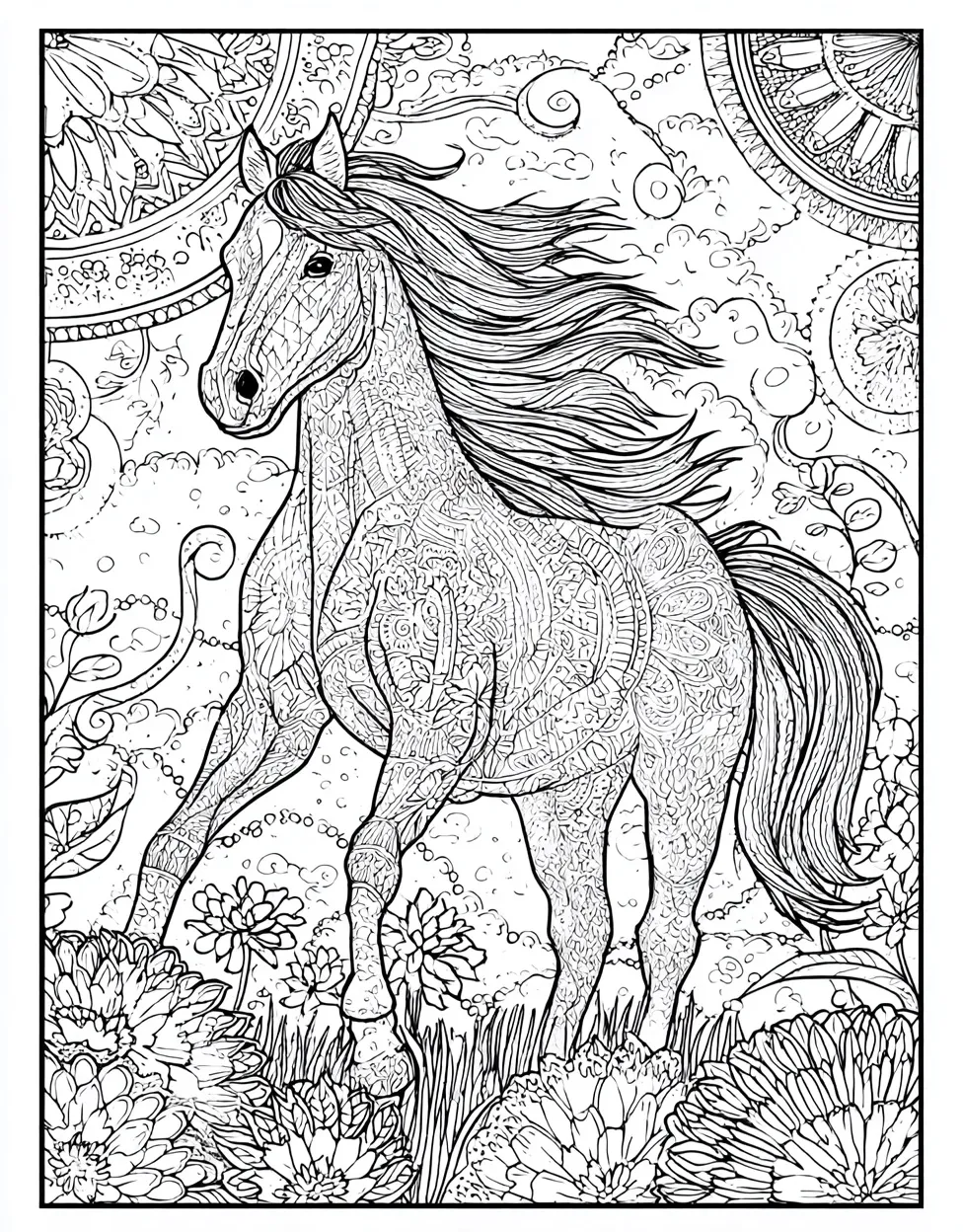 Fun Bon Bon MLP Coloring Pages - Adult Edition - Free Coloring Page ...