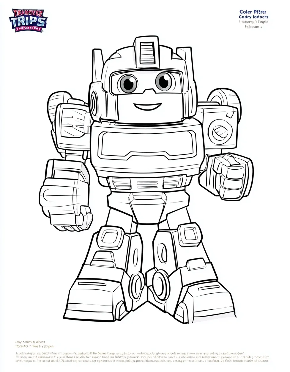 Adorable Transformers Rescue Bots Coloring Page - Free Coloring Page ...